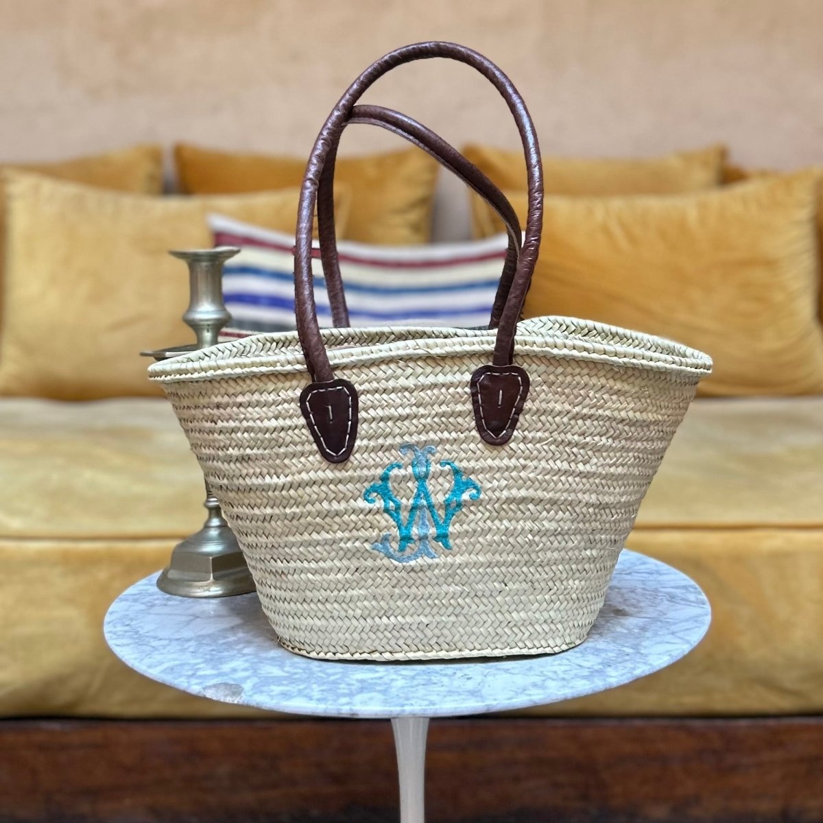 Women's Work: The Story of Our Monogrammed Palm Leaf Baskets ...