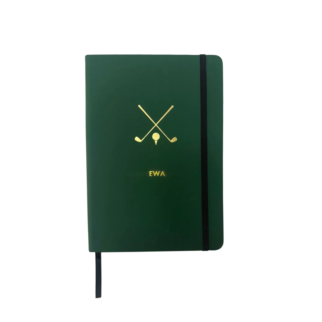Weekend Warrior Notebooks, Notebook, monogrammed by Initially London
