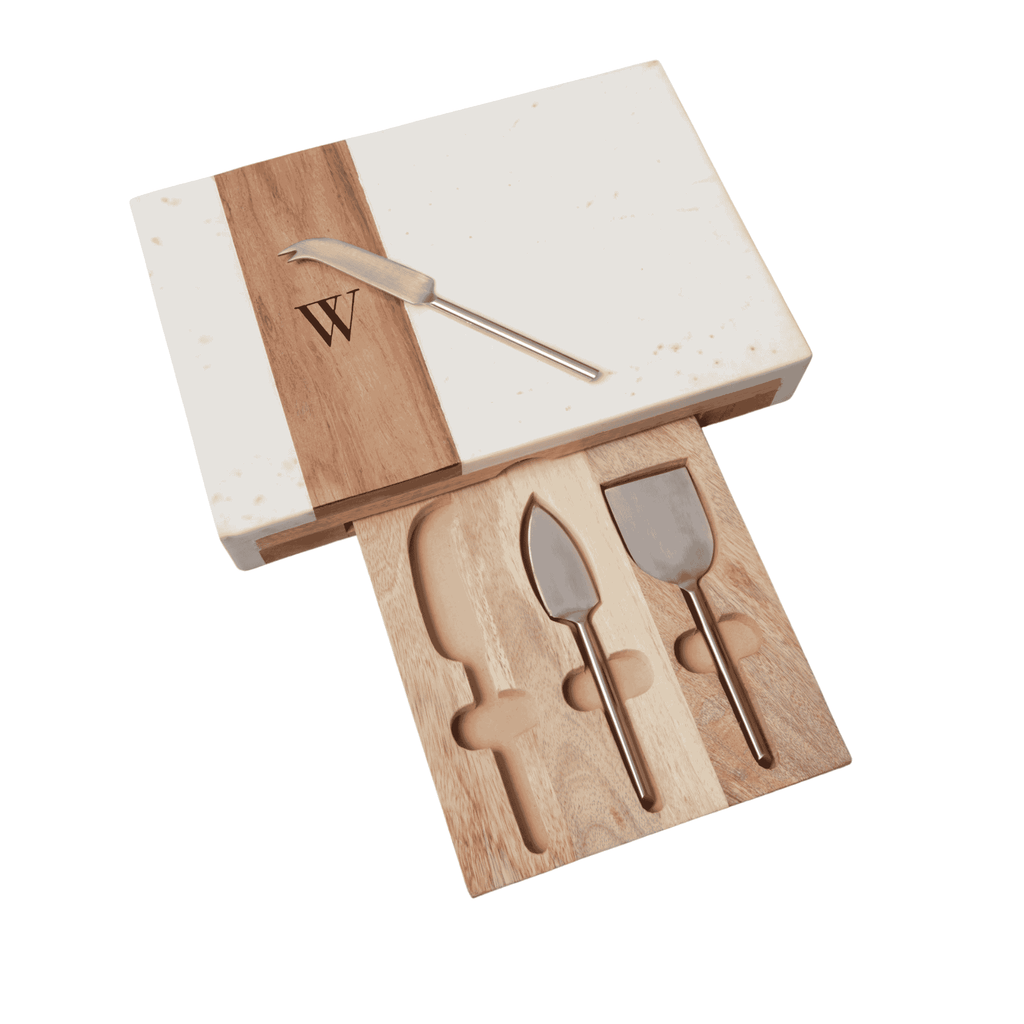 Complete Cheese Set, , monogrammed by Initially London