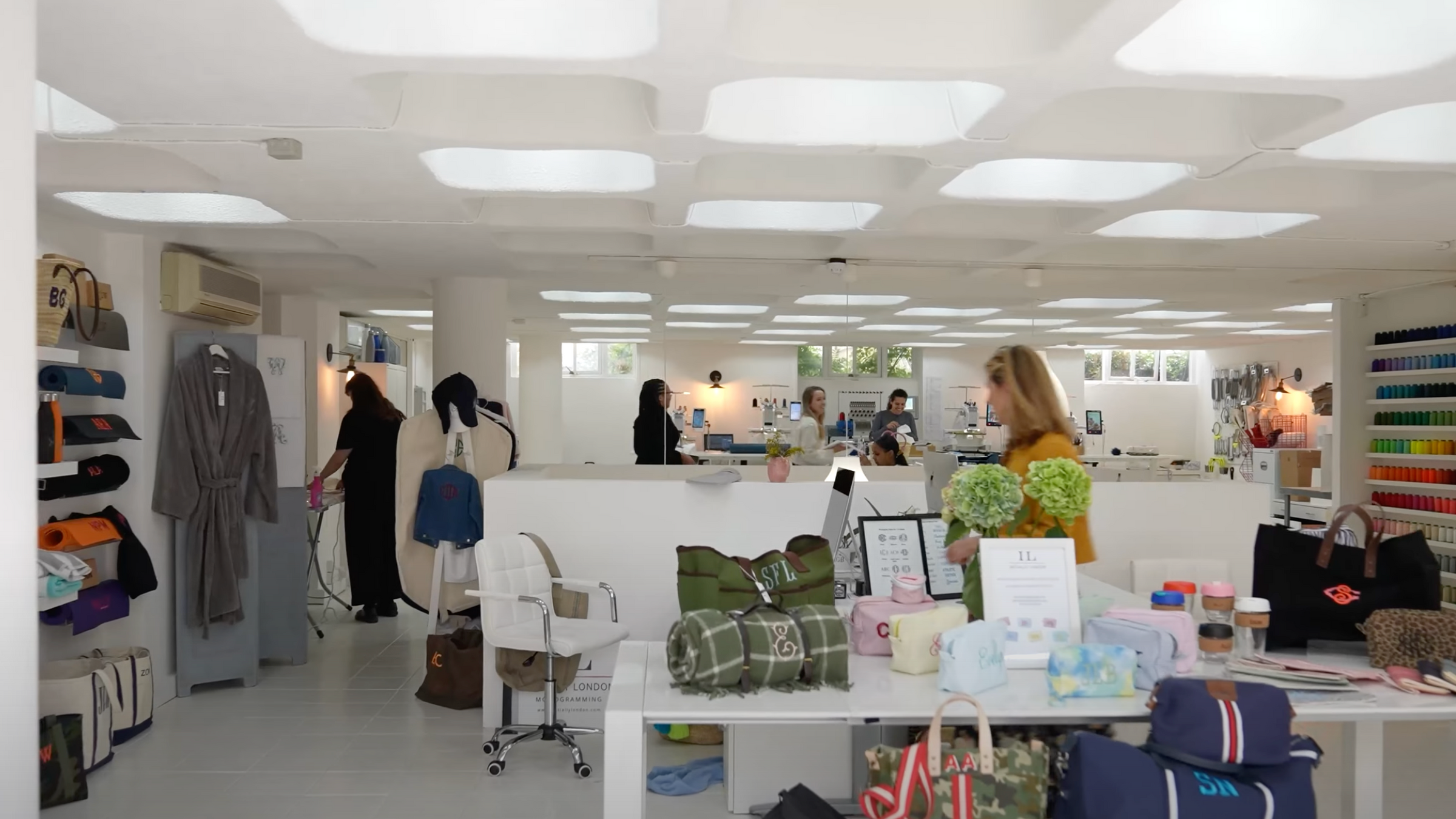 Initially London About Us | Monogramming | Personalisation | London ...