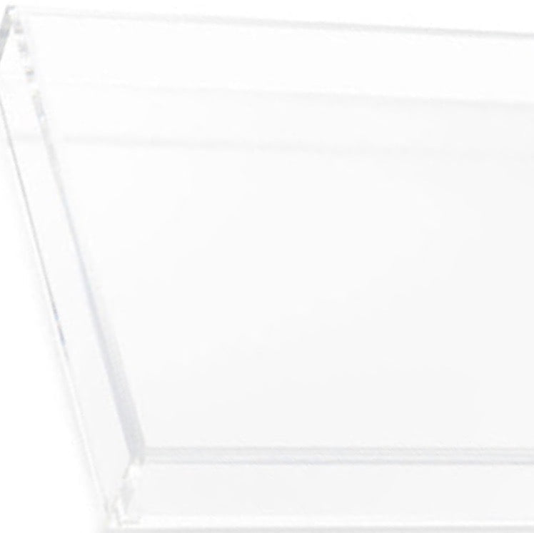Perspex Trays, Clear acrylic tray, monogrammed by Initially London